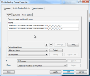 Using a Matrix in NVivo – QDATRAINING